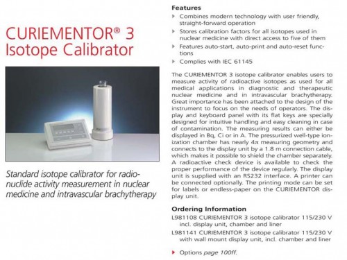 livoworld.com - Dose calibrator